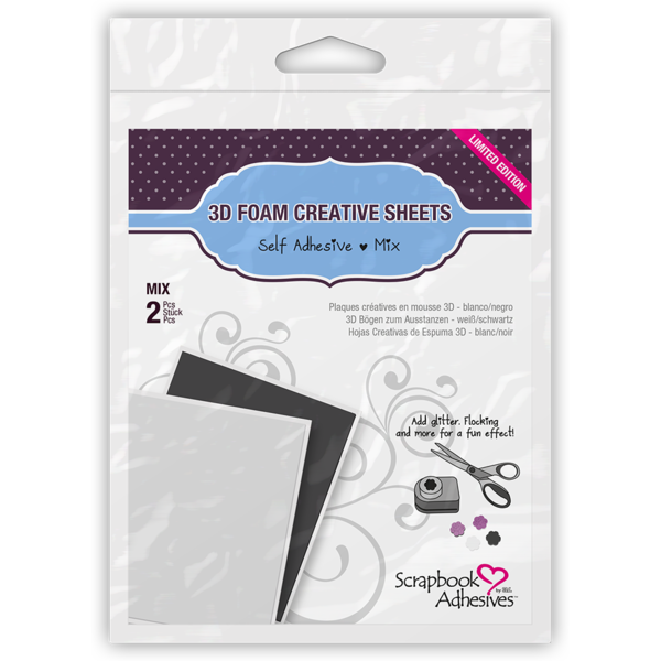 3D Foam Creative Sheets - Scrapbook Adhesives by 3L